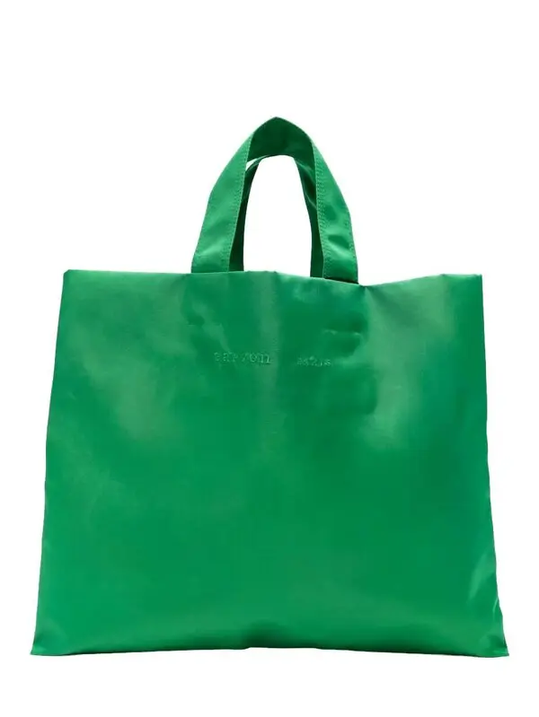 Carven Top Handle Tote Bag - Green