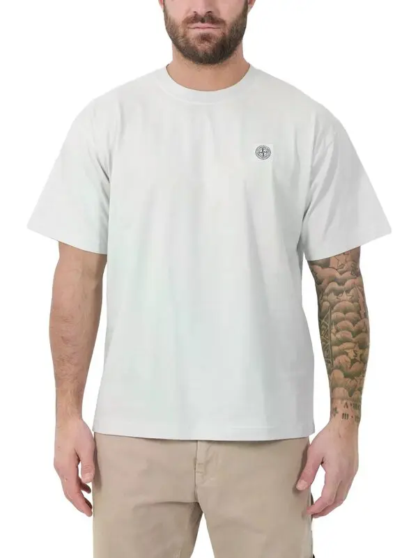 Stone Island Logo-patch T-shirt - White