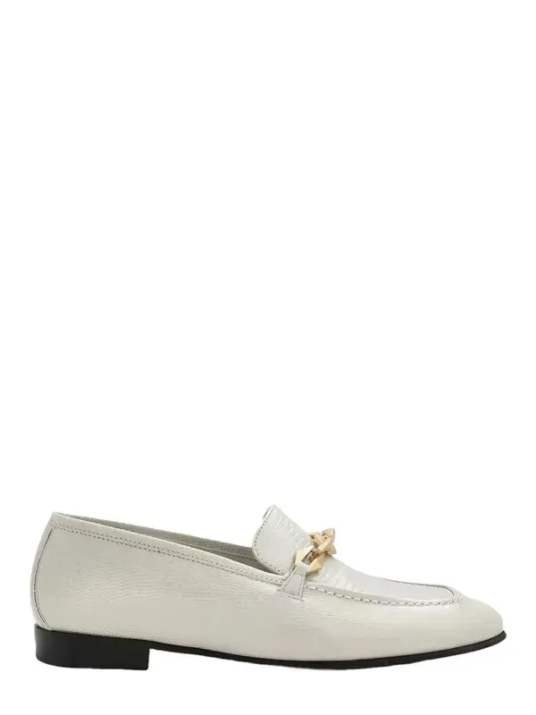 JIMMY CHOO Diamond Tilda Loafers - White