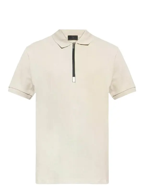 Moncler Half-zip Polo Shirt - Neutrals