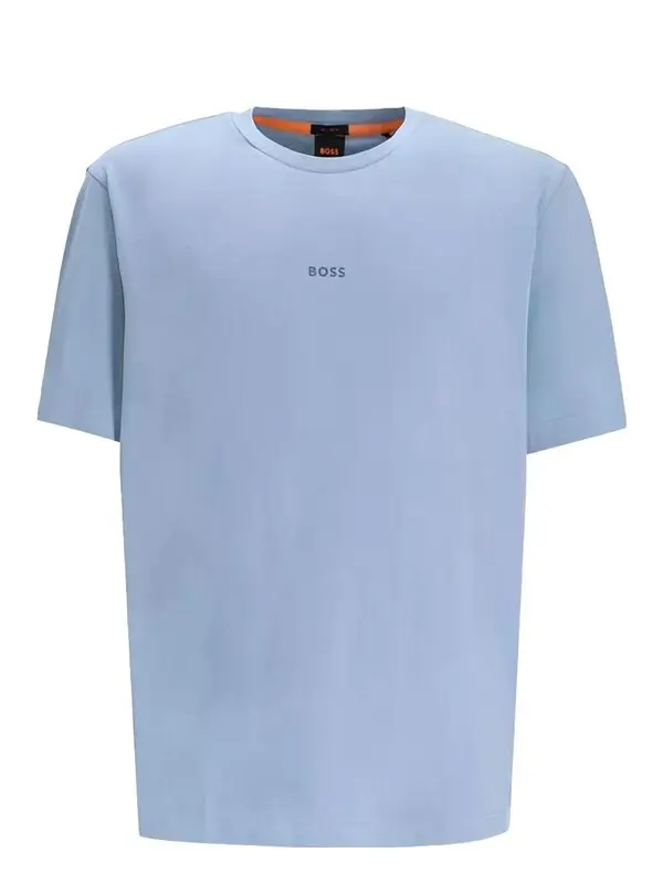 BOSS Short-sleeve Crew-neck T-shirt - Blue
