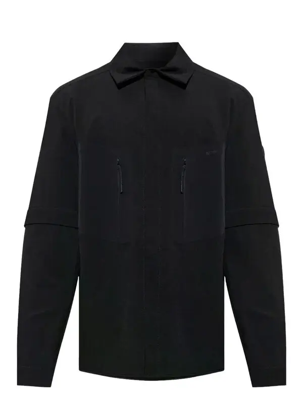 Moncler Zip-pocket Shirt Jacket - Black
