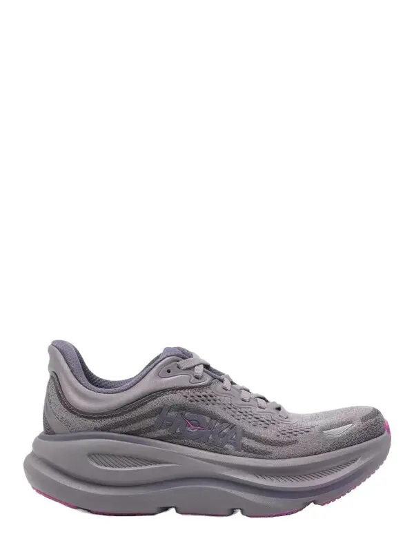 HOKA Bondi Lace-up Sneakers - Grey