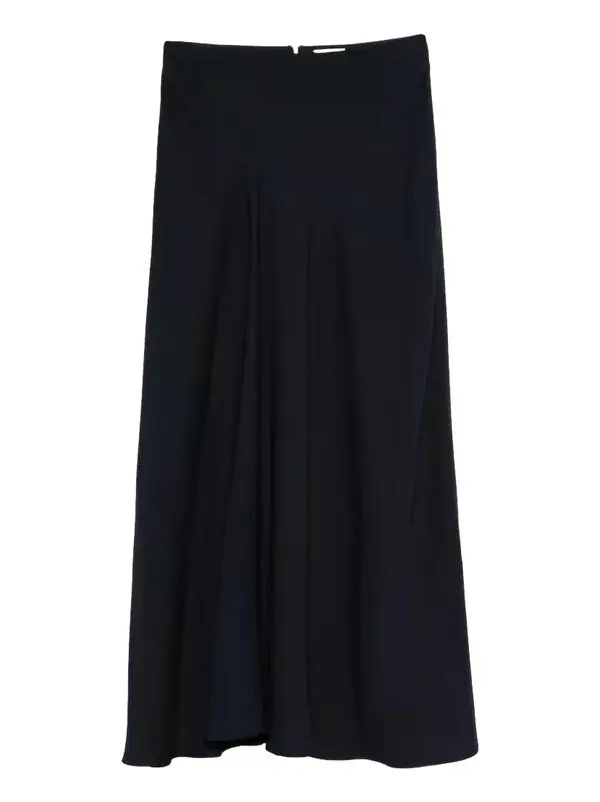 P.a.r.o.s.h Front-slit Maxi Skirt - Blue