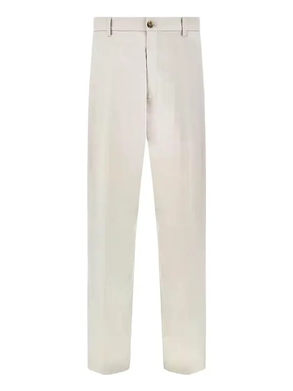 Paul & Shark Pleated Wide-leg Trousers - Neutrals