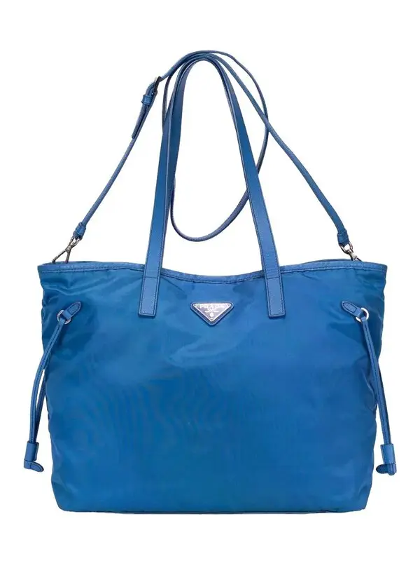 Prada Drawstring Tote Bag - Blue