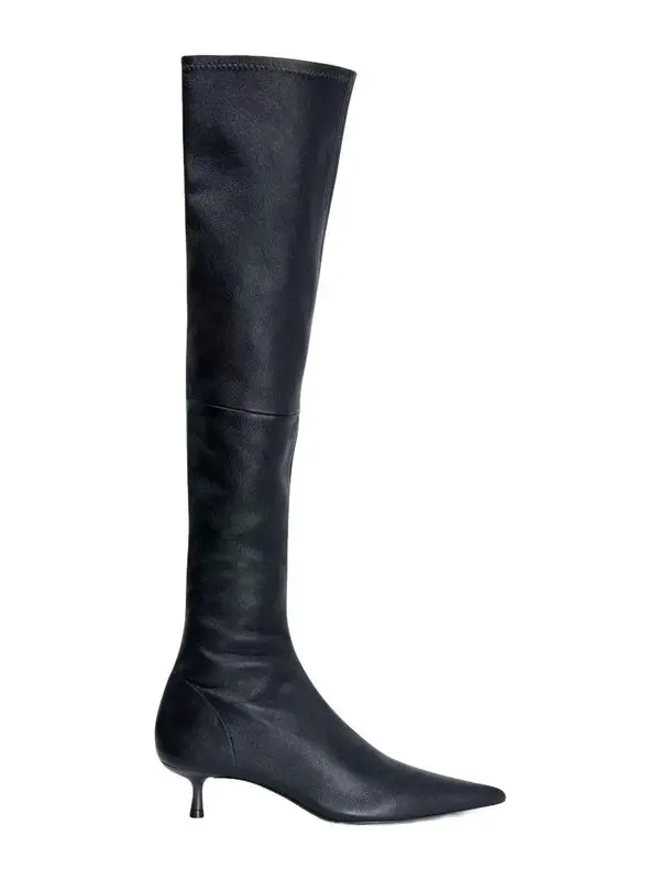 Simkhai Joni Pointed Over-the-knee Boots - Black