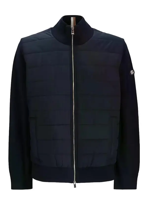 BOSS Padded Zip-up Jacket - Blue