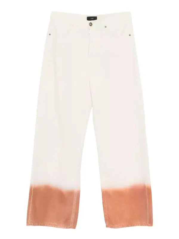 Alanui Dip-dye Trousers - Neutrals