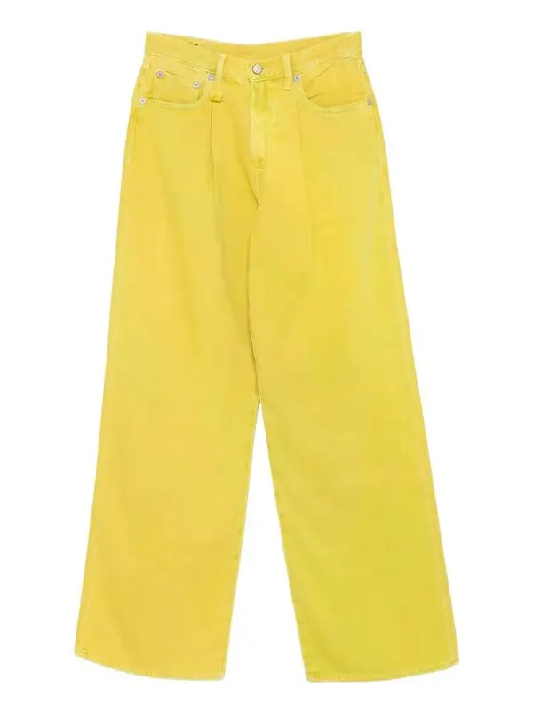 R13 Damon Pleated Jeans - Yellow