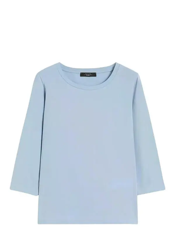 Max Mara Round-neck T-shirt - Blue