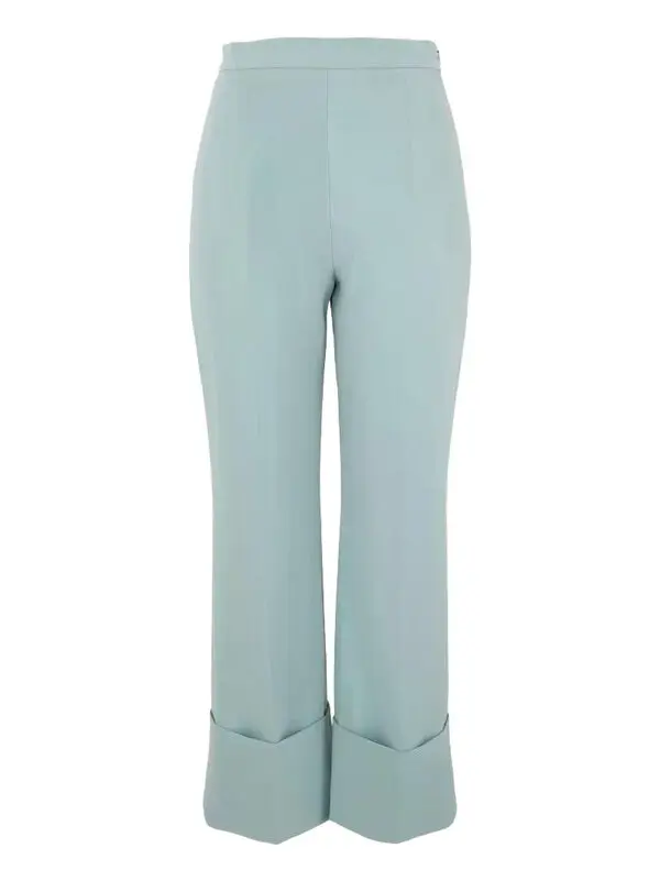 Alexis York Cuffed Trousers - Blue