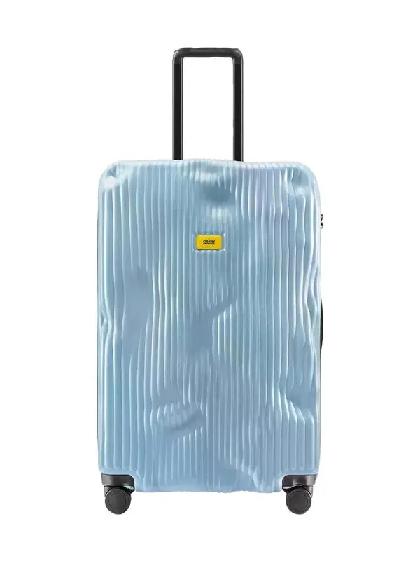 CRASH BAGGAGE Striped Luggage - Blue