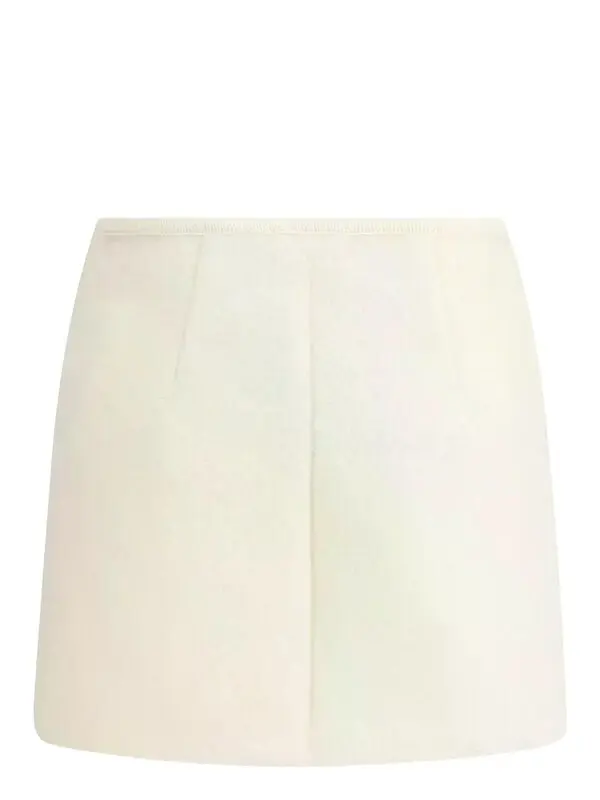 RIER Mini Walker Wrap Skirt - Neutrals