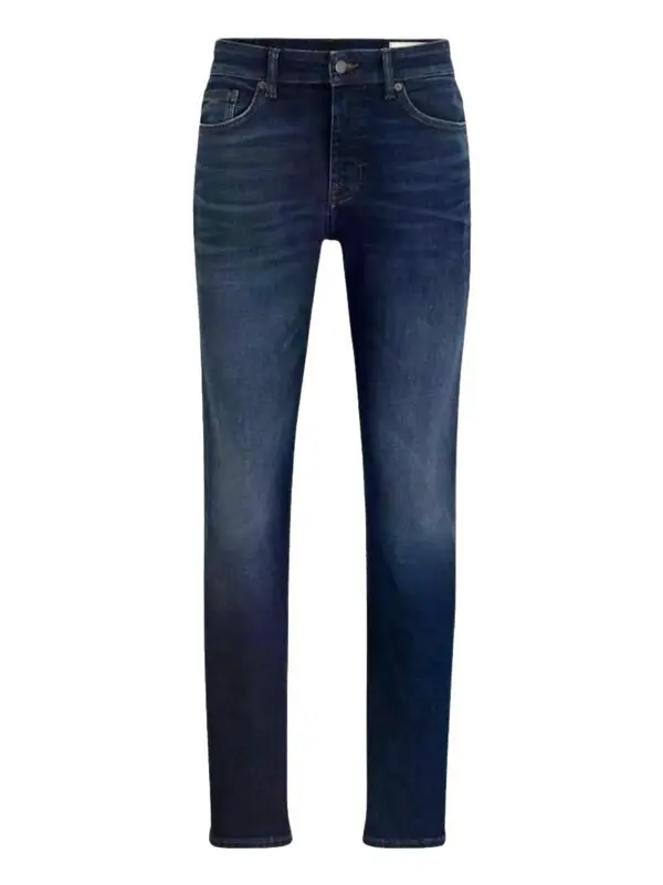 BOSS Button-fastening Jeans - Blue