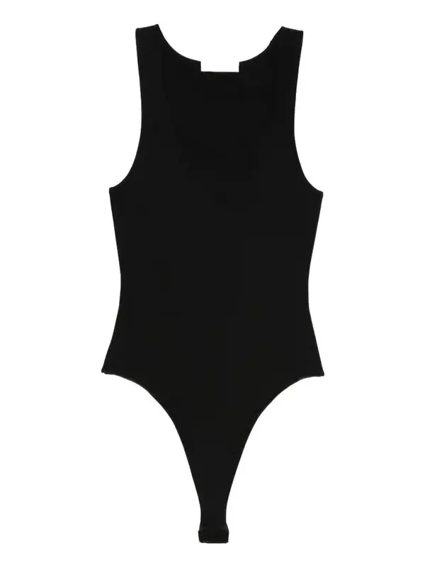ENTIRE STUDIOS Scoop Neck Bodysuit - Black