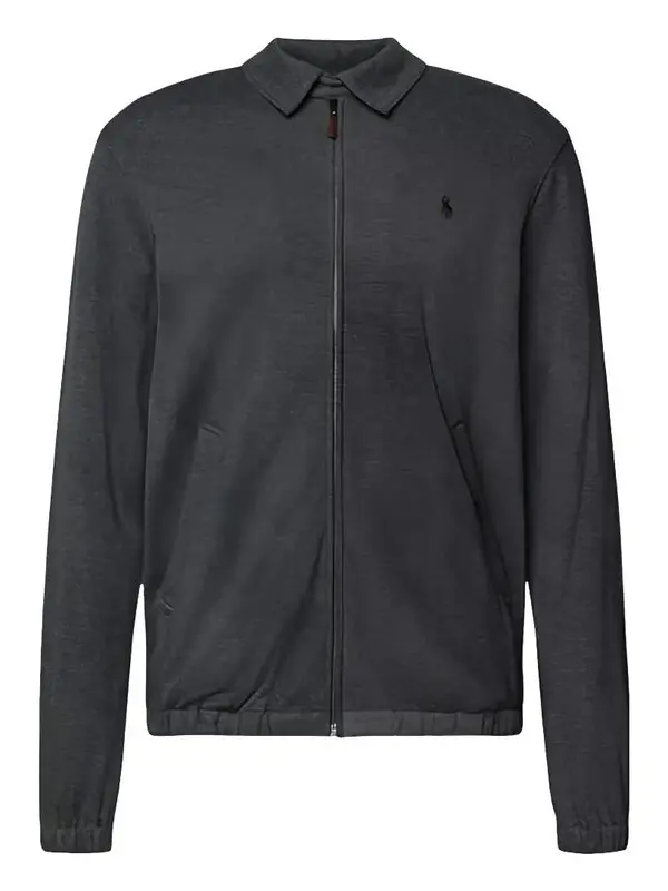 Polo Ralph Lauren Herringbone Zip Coat - Grey