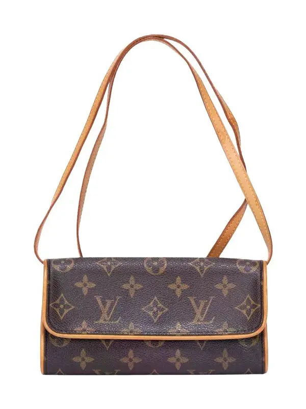 LOUIS VUITTON Twin Monogram Bag - Brown