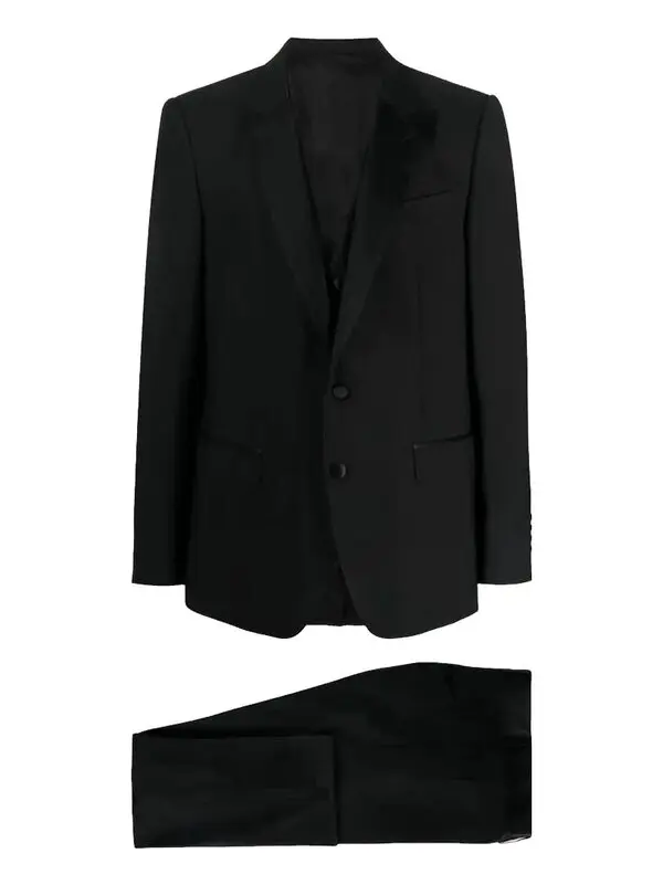 Dolce & Gabbana Single-breasted Suit - Black