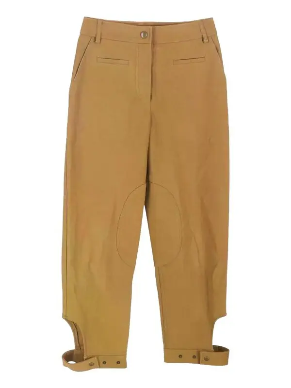 REJINA PYO Cut-out Detail Trousers - Brown