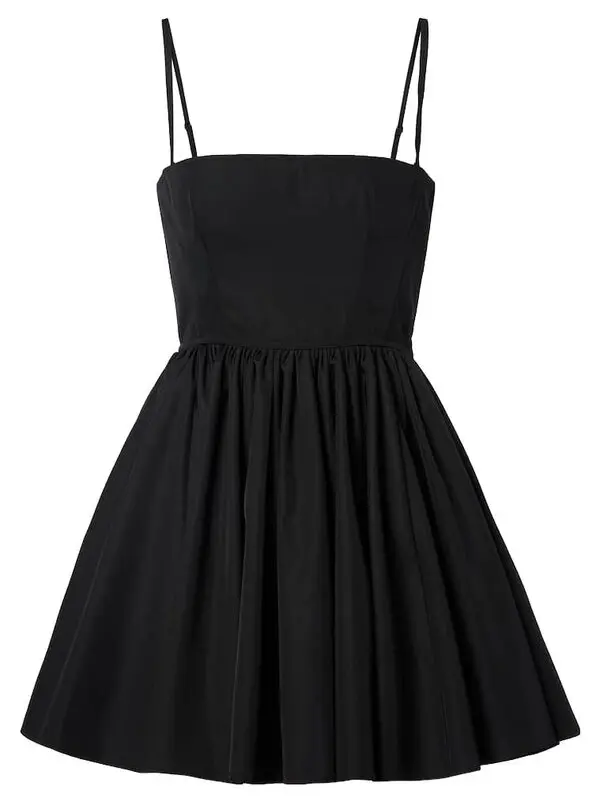 Alaïa Strapless Corset Dress - Black