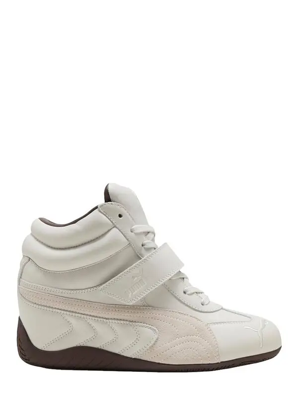 PUMA Speedcat Wedge Sneakers - White/brown