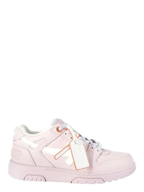 Off-White Out Of Office Low Tops - Lilac/white