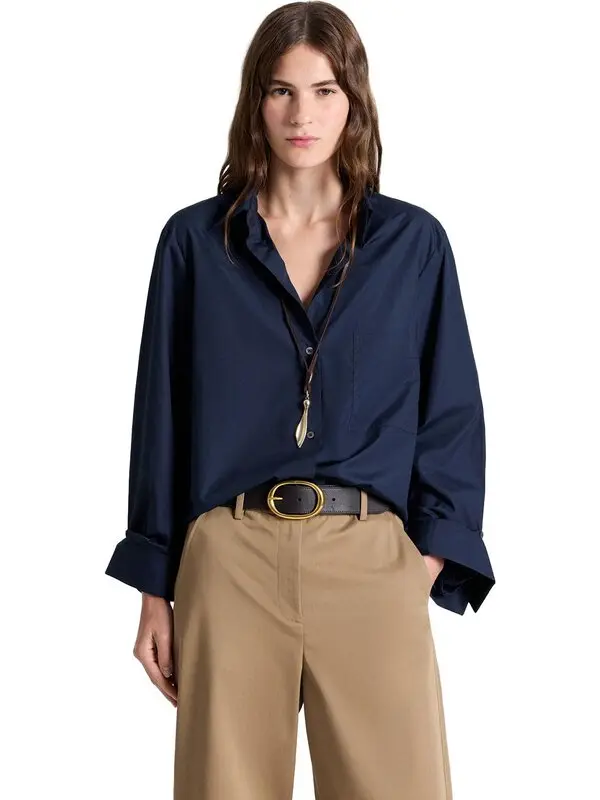 TWP Next Morning Shirt - Midnight