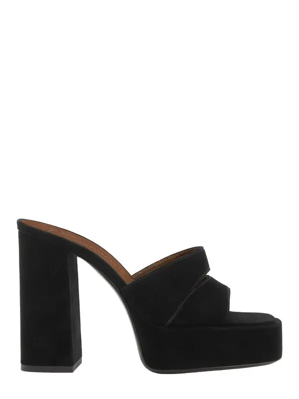 GIUSEPPE ZANOTTI Mirage Platform Mules - Black