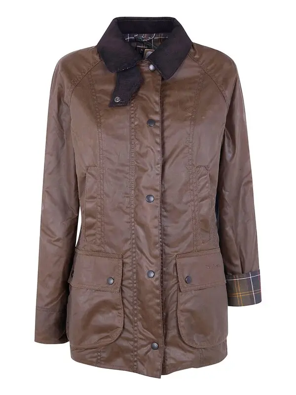 Barbour Beadnell Wax Jacket - Brown