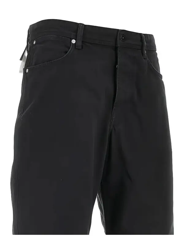Stone Island Straight Trousers - Black