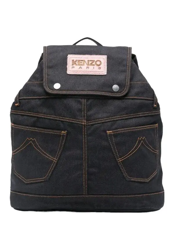 Kenzo Five Pockets Backpack - Blue