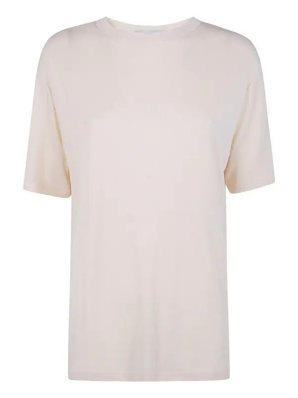 Studio Nicholson Rond Short Sleeve T-shirt - Beige