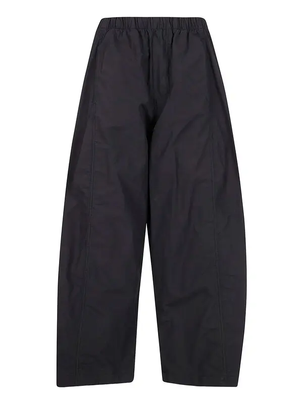 THOM KROM Wide Leg Trousers - Black
