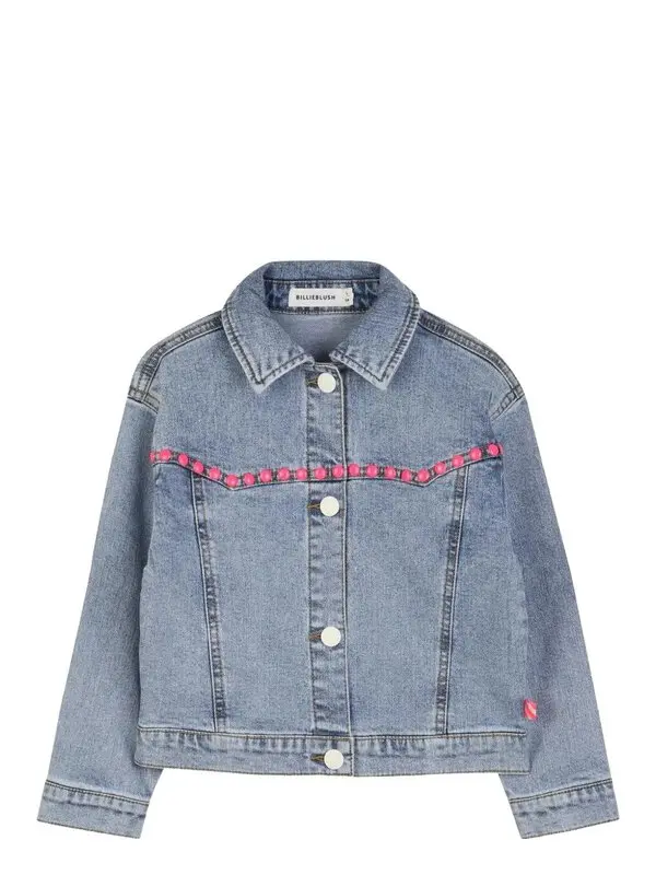 BILLIEBLUSH Denim Jacket - Gray