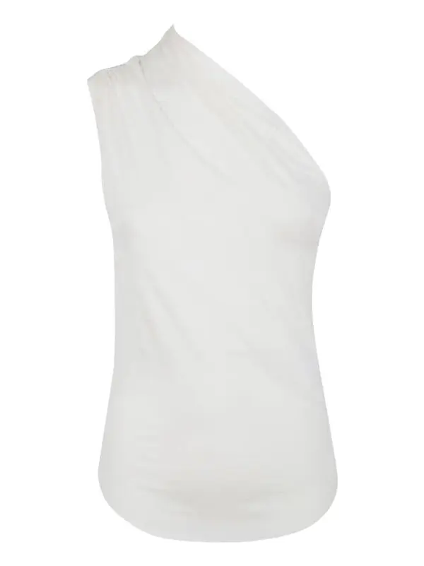 THOM KROM Asymmetrical Top - White