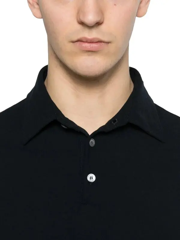 ZANONE Short Sleeves Polo Shirt - Blue