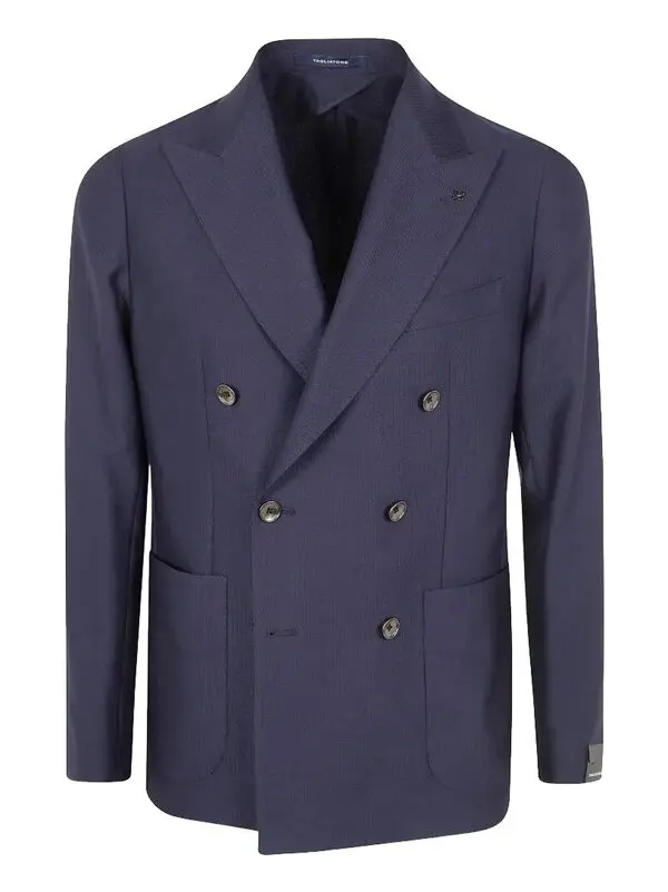 Tagliatore Montecarlo Jacket - Blue