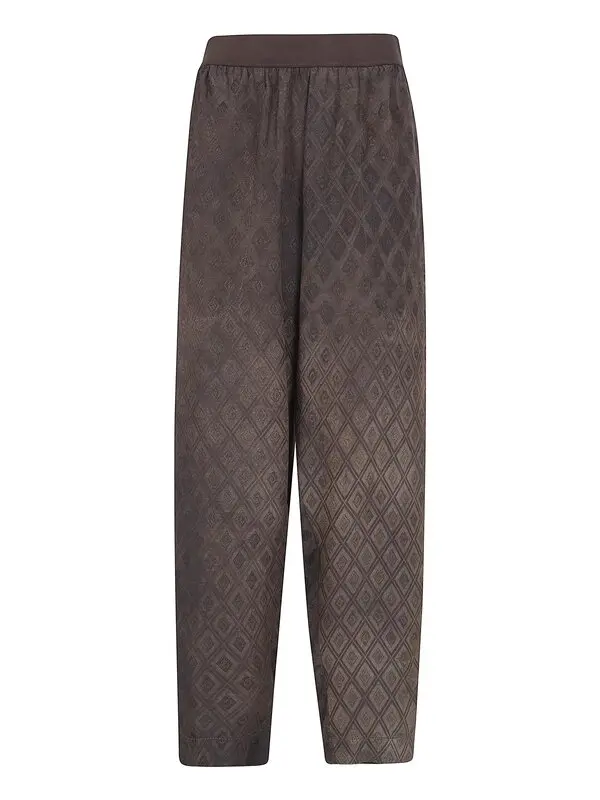 UMA WANG Palmer Pants - Brown