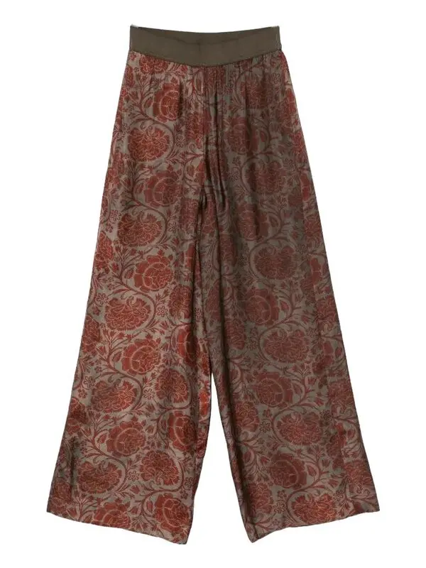 UMA WANG Wide Leg Pants - Gray