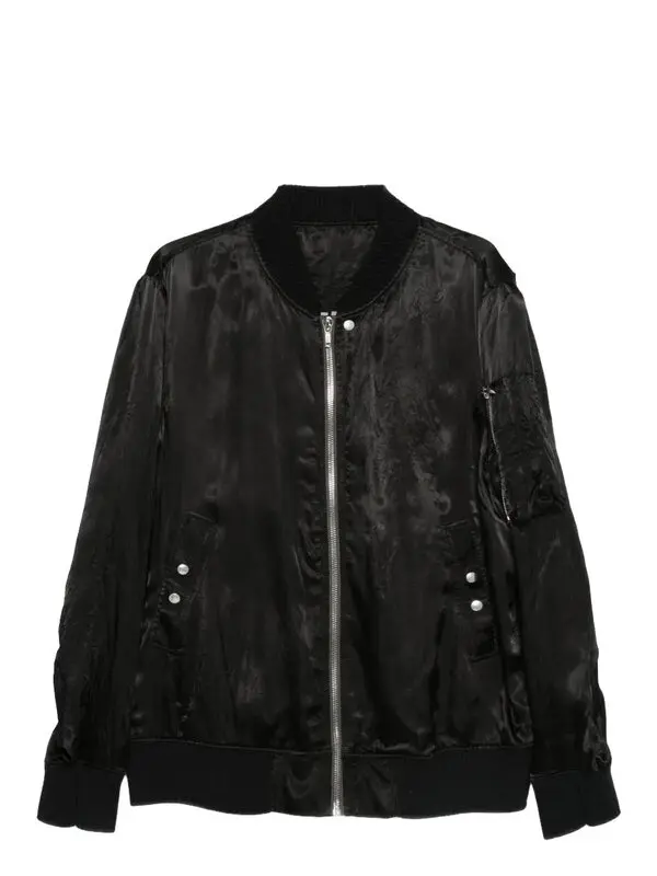 Rick Owens Classic Flight Padded Jacket - Black