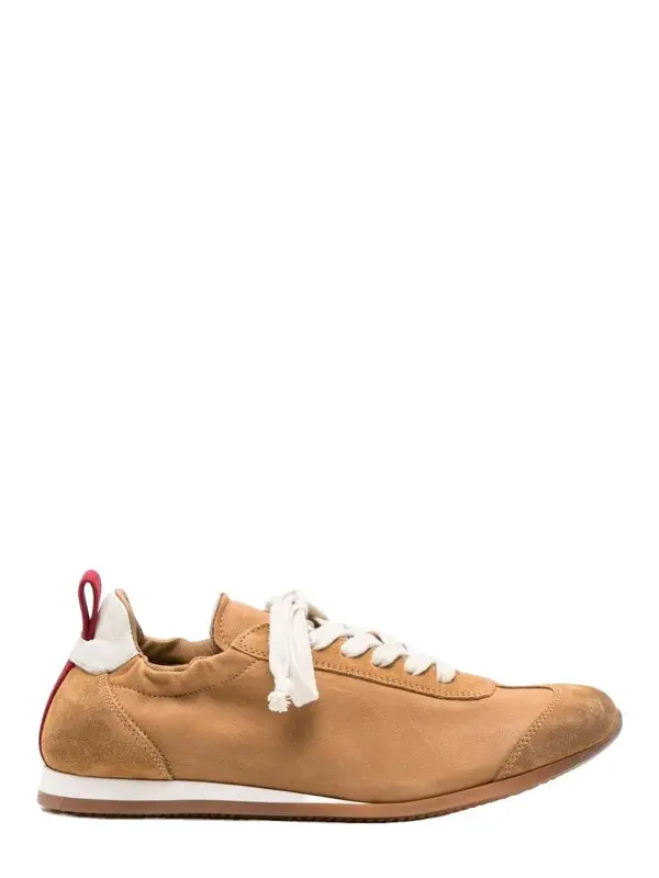 UMA WANG Leather Sneakers - Beige