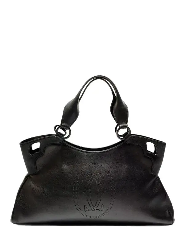 CARTIER 2000s Marcello Tote Bag - Black