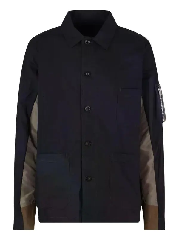 Sacai Buttoned Jacket - Black