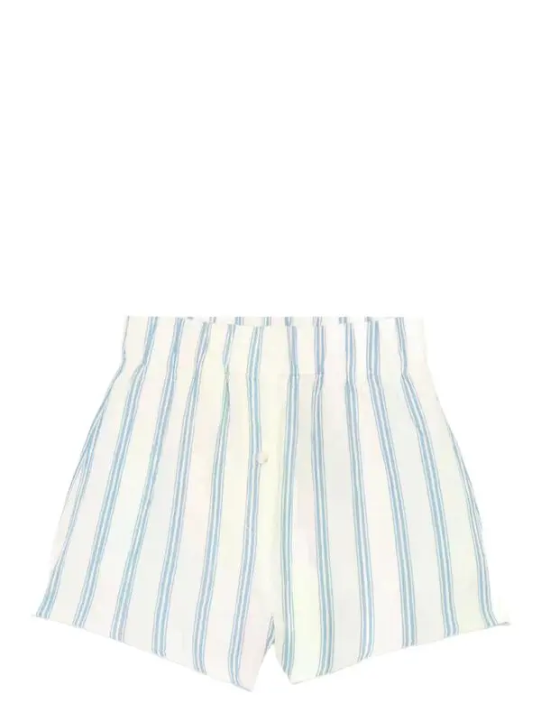 Bondi Born Striped Shorts - White