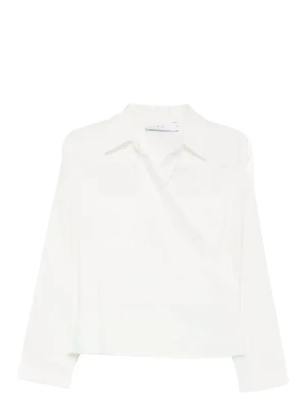 IRO PARIS Wrap Pocket Shirt - White