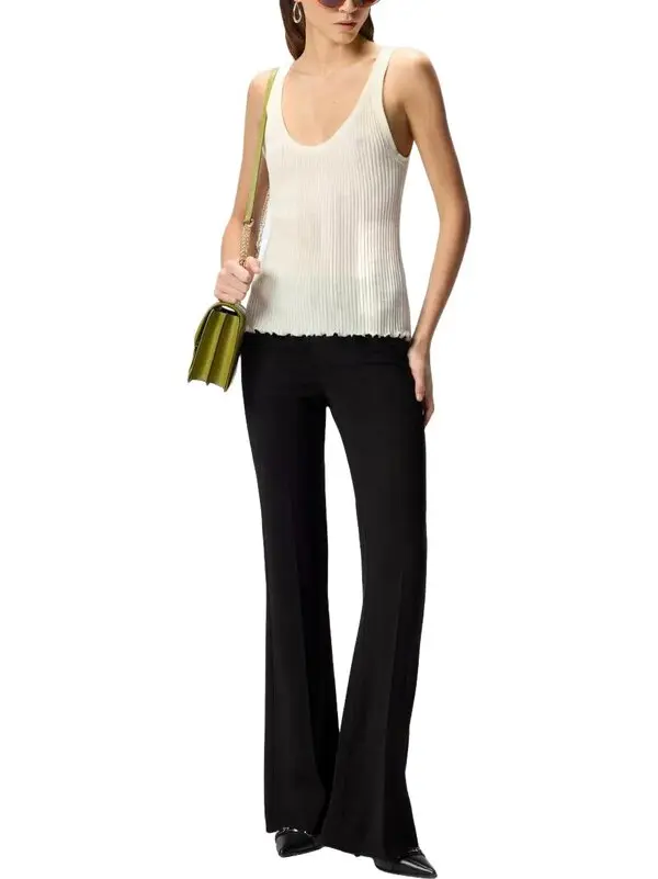 Pinko Ribbed Tank Top - Neutrals