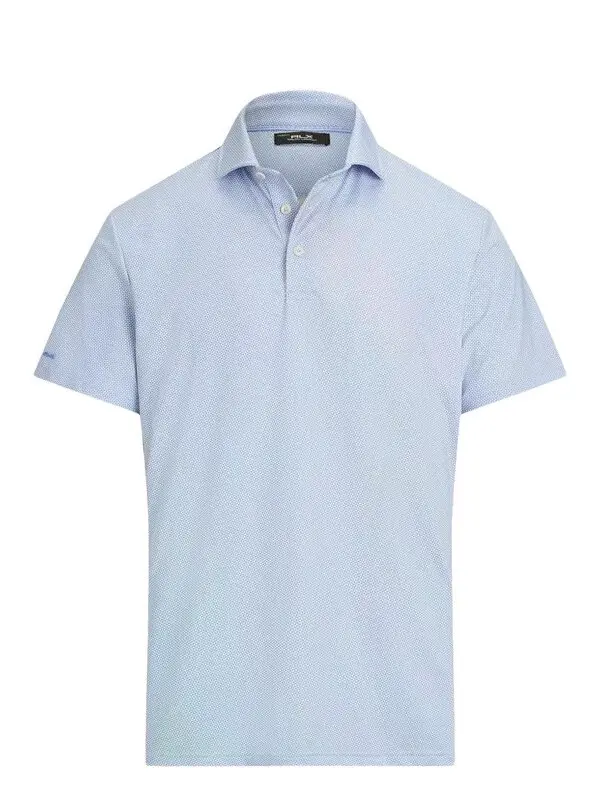 Rlx Ralph Lauren Patterned Short-sleeved Polo Shirt - Blue