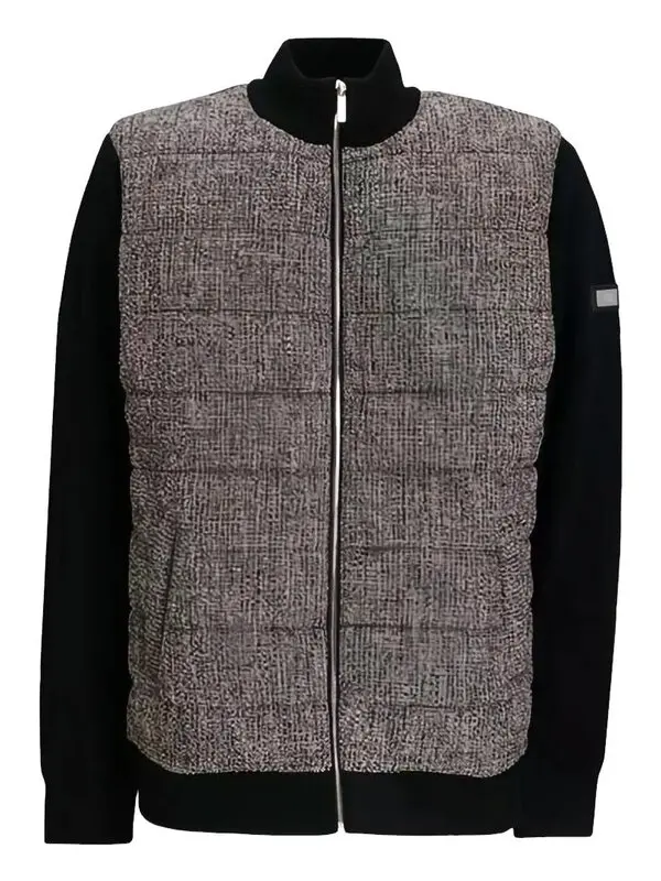 Karl Lagerfeld Zip-up Padded Jacket - Black