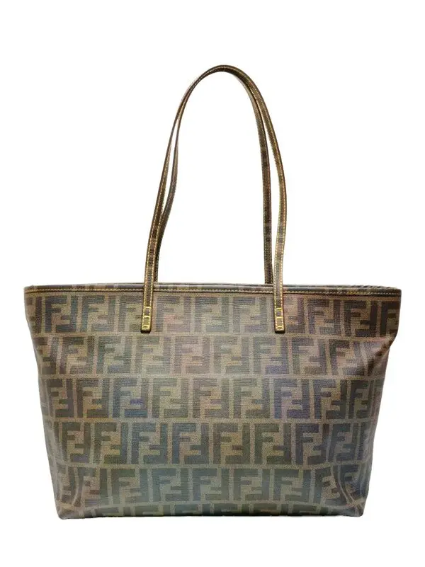 Fendi Zucchino Tote Bag - Brown